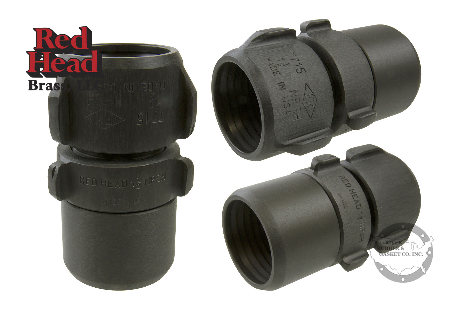 Aluminum Heavy Duty Expansion Ring Coupling Style 7715 | Big River ...