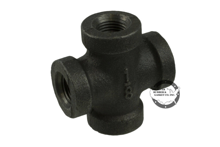 Black Iron Pipe Cross 1/8″ | Big River Rubber & Gasket
