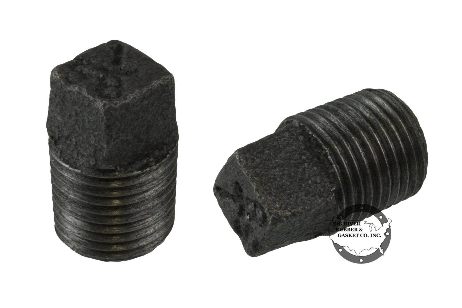 Black Iron Pipe Plug 1/8″ | Big River Rubber & Gasket