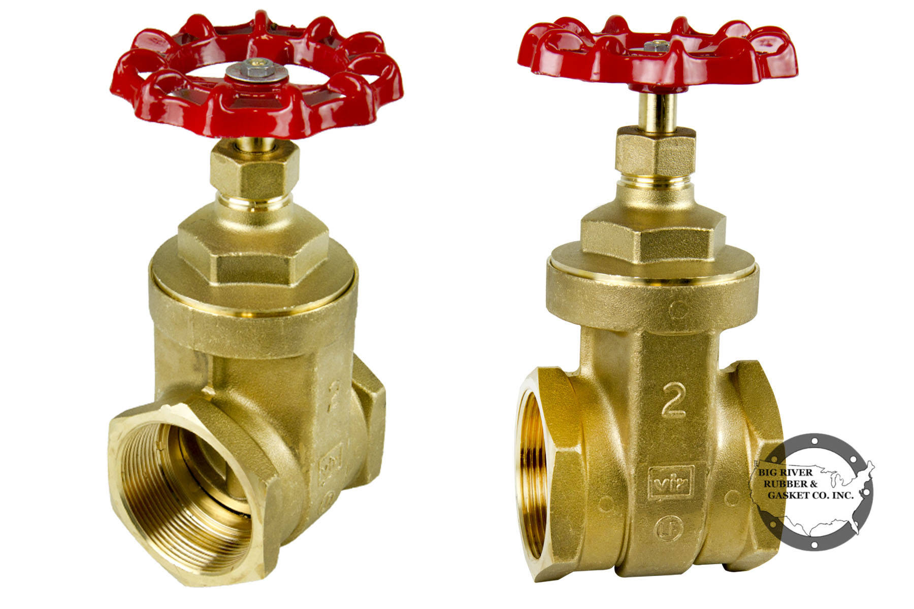Brass Gate Valve | Big River Rubber & Gasket