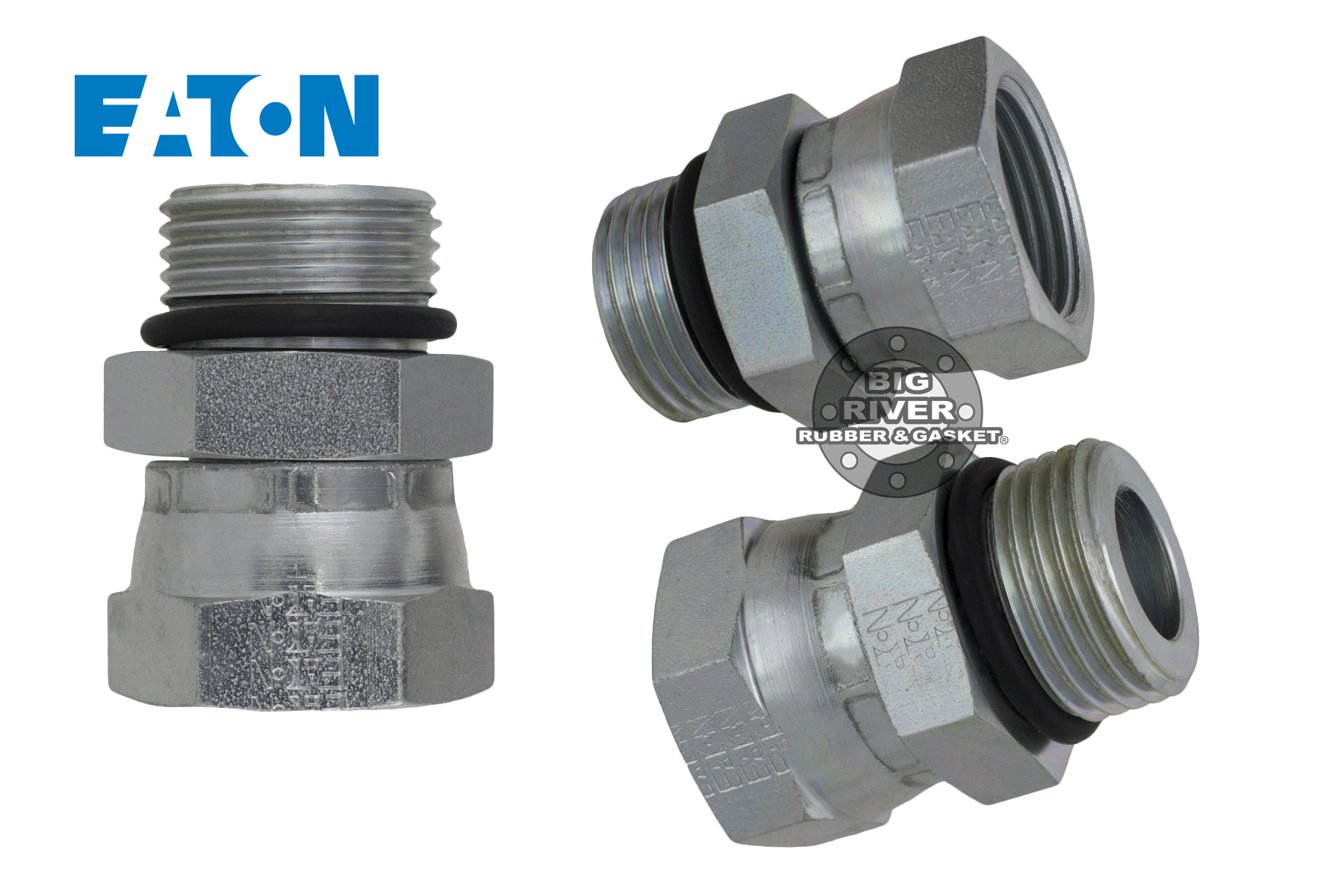 GG106NP-08-06 Eaton BSPP to 37° Flare Male Connector | Big River Rubber ...