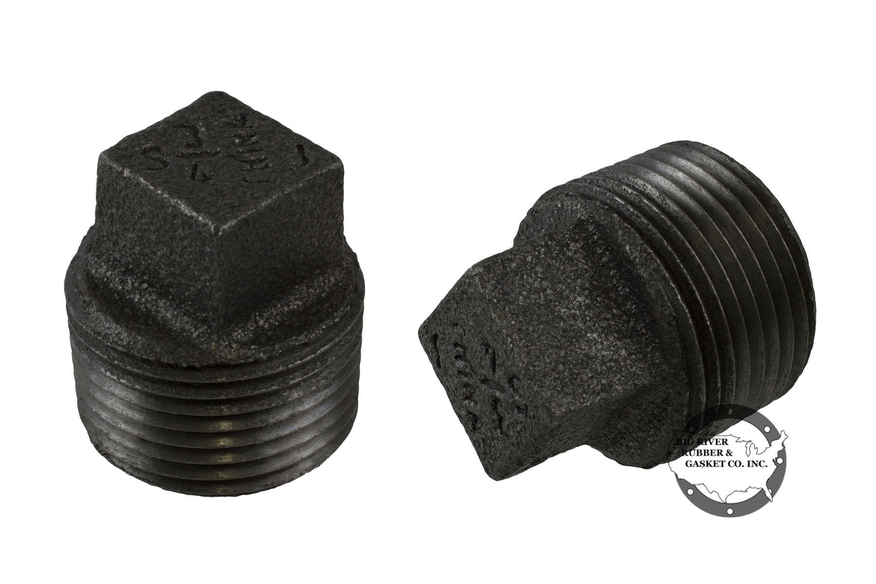 Black Iron Pipe Plug 3/4″ | Big River Rubber & Gasket