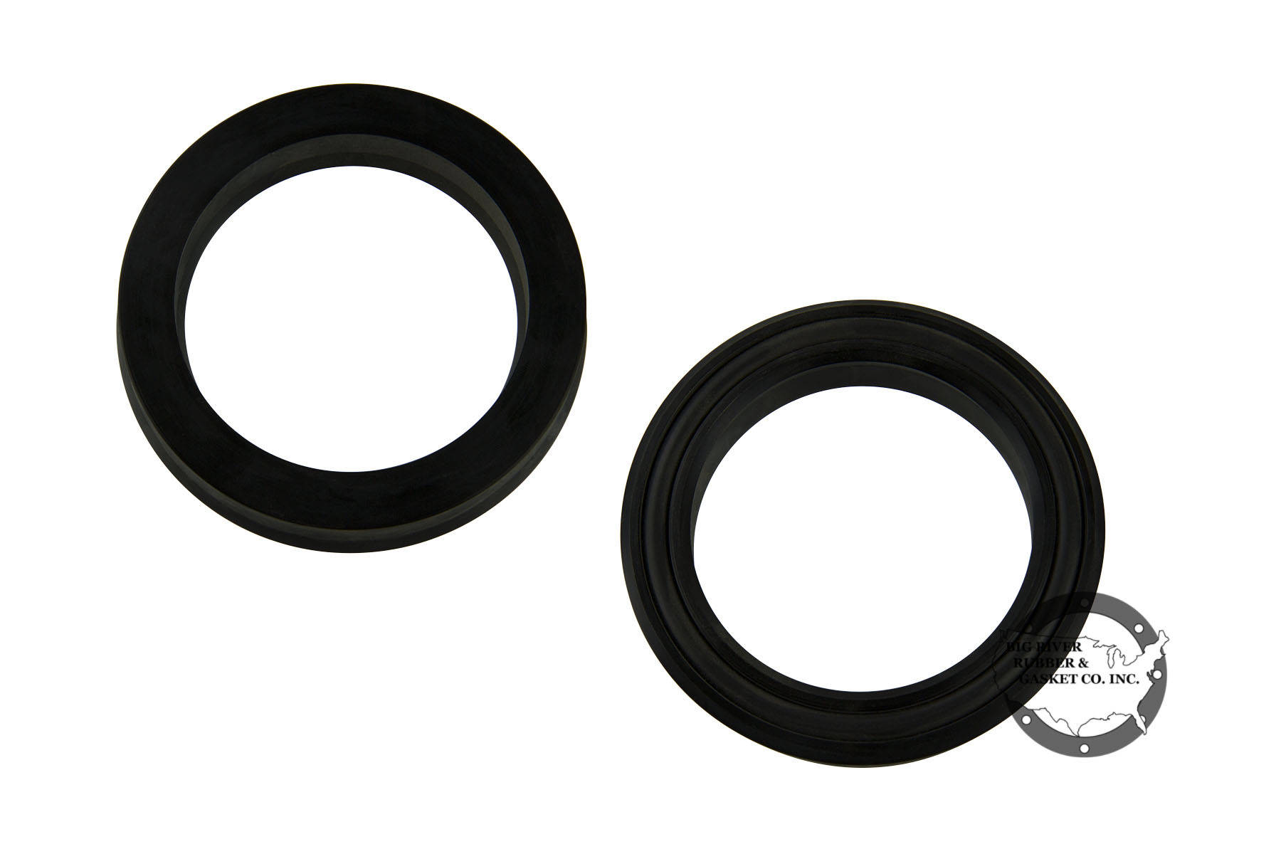 Hydraulic Polypak Seal 4″ x 3″ x 3/4″ | Big River Rubber & Gasket