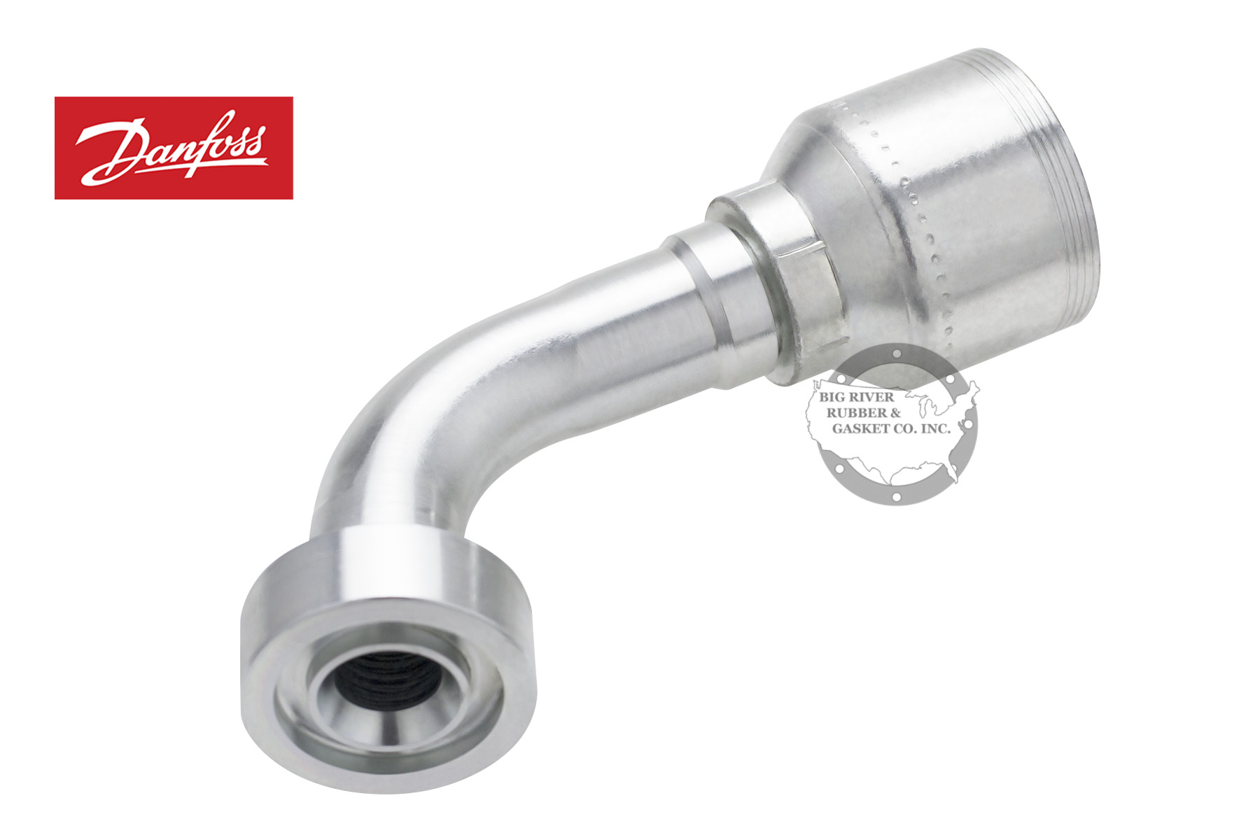 (CTE) 4S12CTE12 Danfoss CAT® Flange 67.5° Elbow | Big River Rubber & Gasket