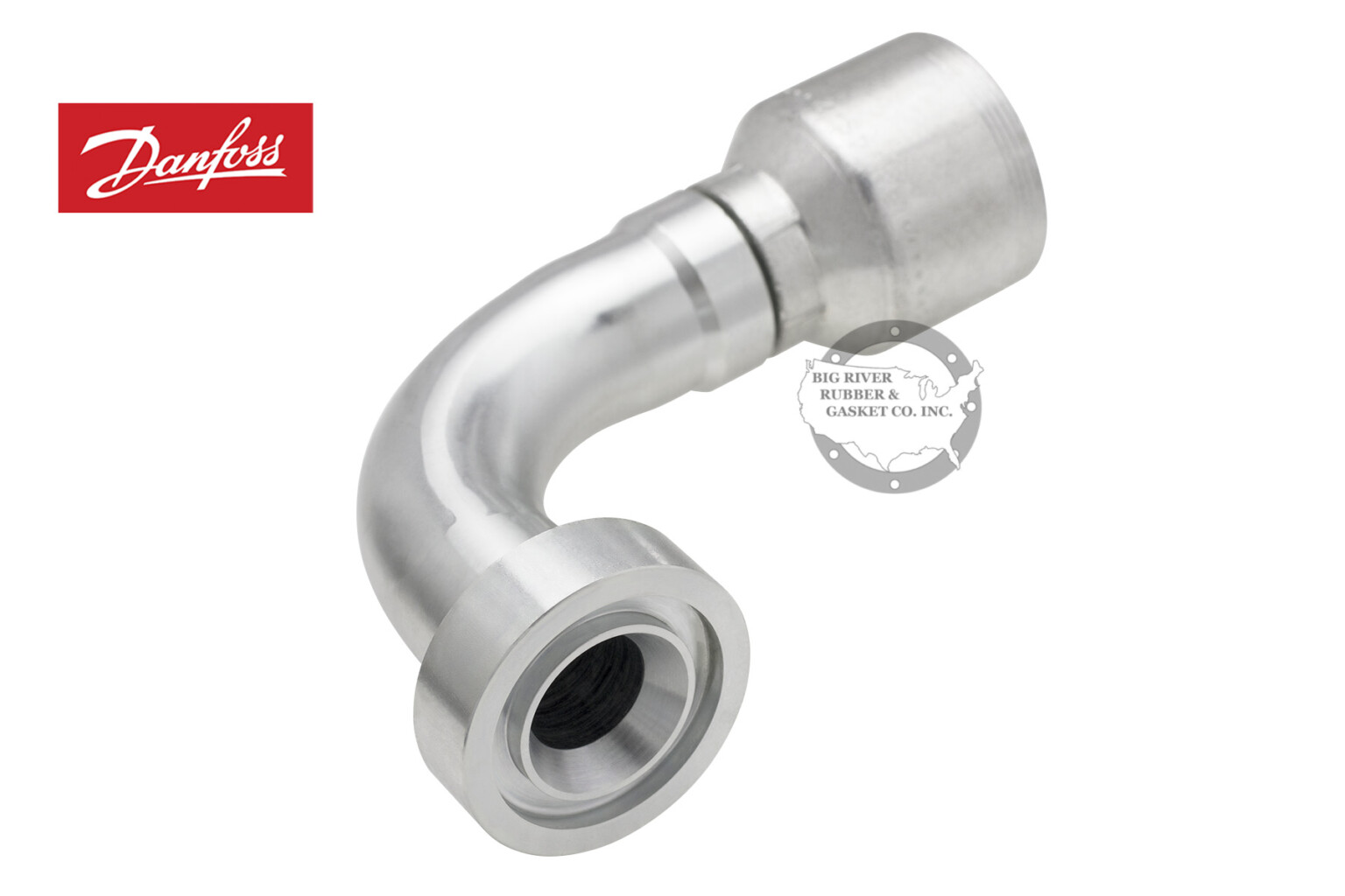 (CTB) 4S16CTB12 Danfoss CAT® Flange 90° Elbow | Big River Rubber & Gasket