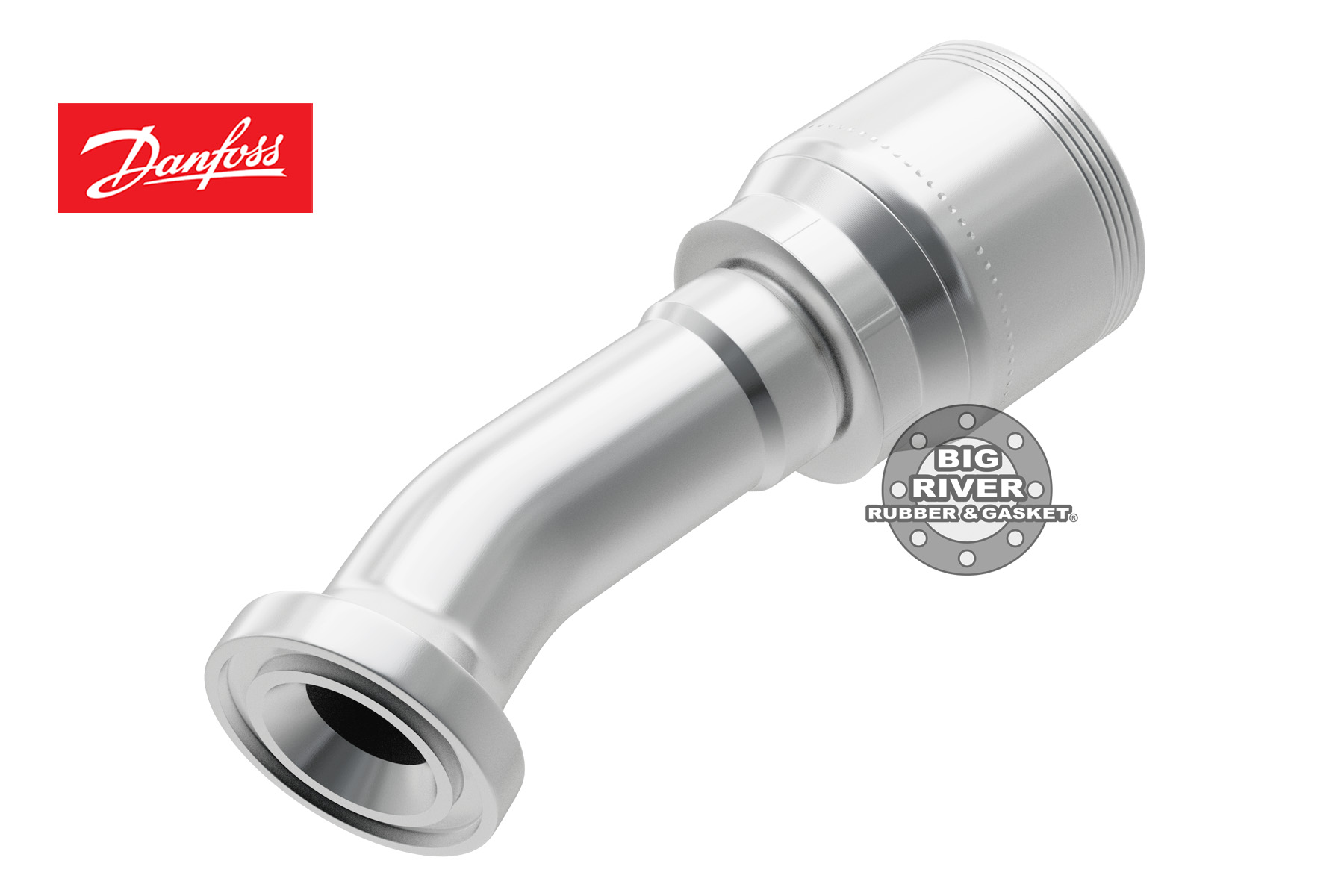 (FLD) 4S16FLD16 Danfoss SAE Code 61 Flange 22.5° Elbow | Big River ...
