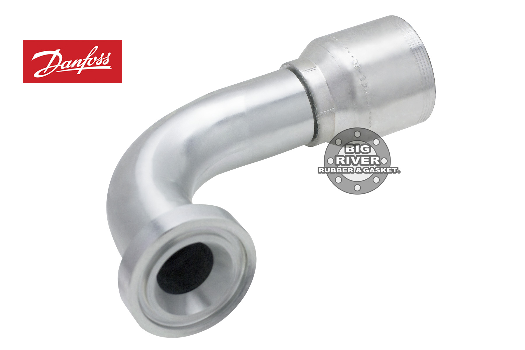 (FHB) 4S24FHB20 Eaton SAE Code 62 Flange 90° Elbow | Big River Rubber ...
