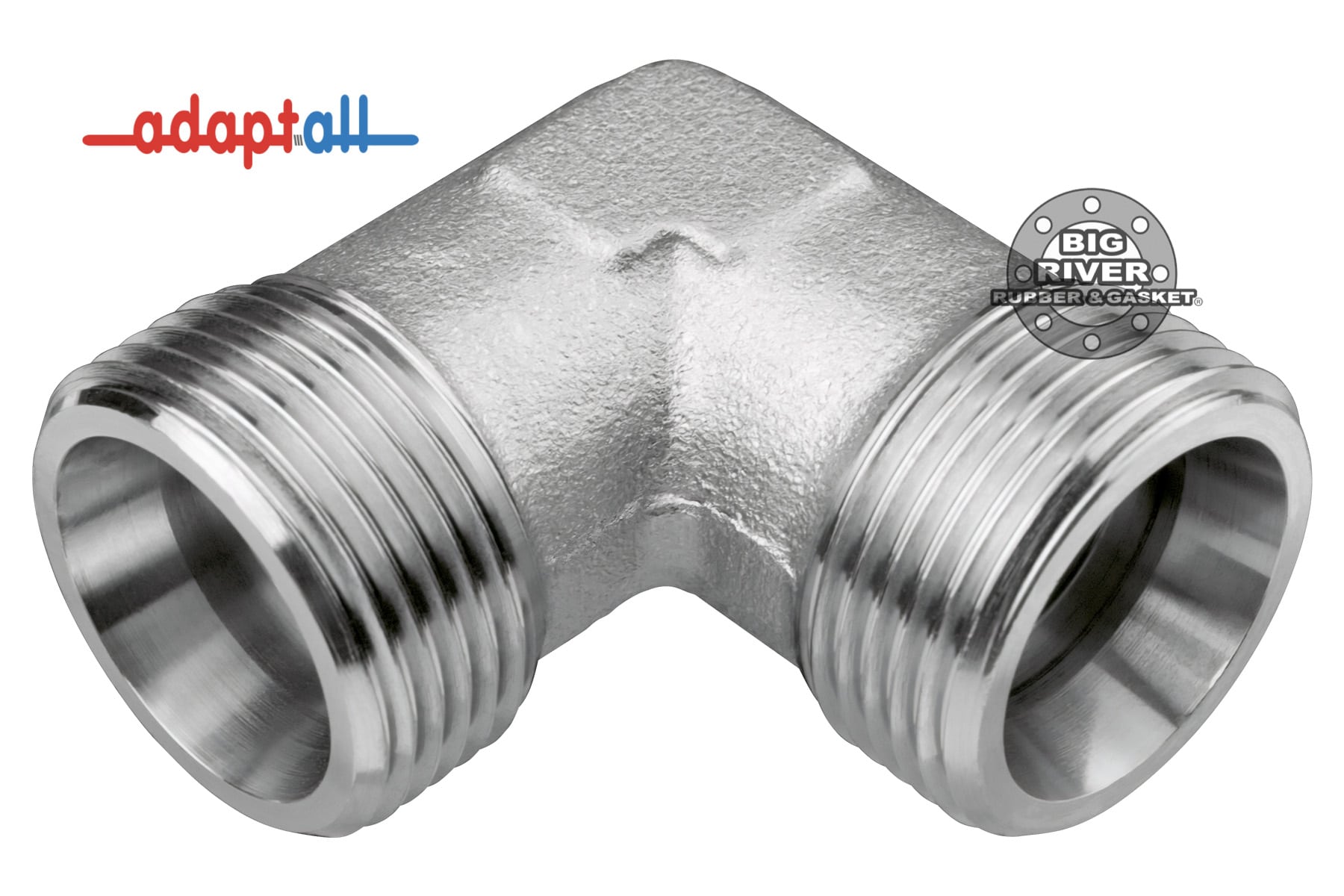 5055S-20 Adaptall 90° DIN Union Elbow Hose Adapter | Big River Rubber ...