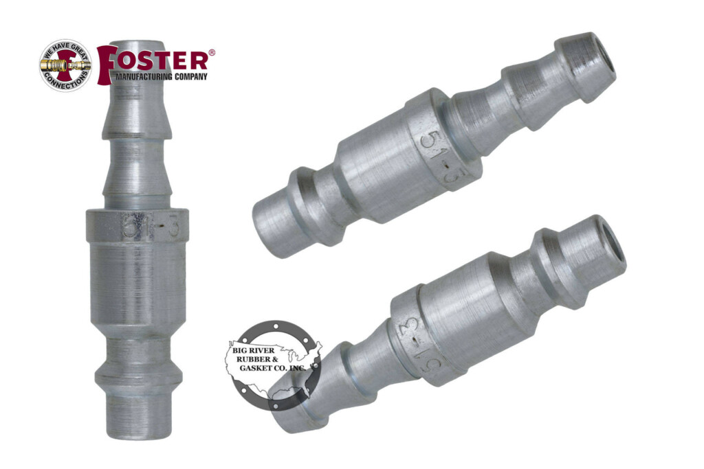 51-3 Foster One Way Shut-Off 3 Series 1/4″ Push-On Hose Stem Plug | Big ...