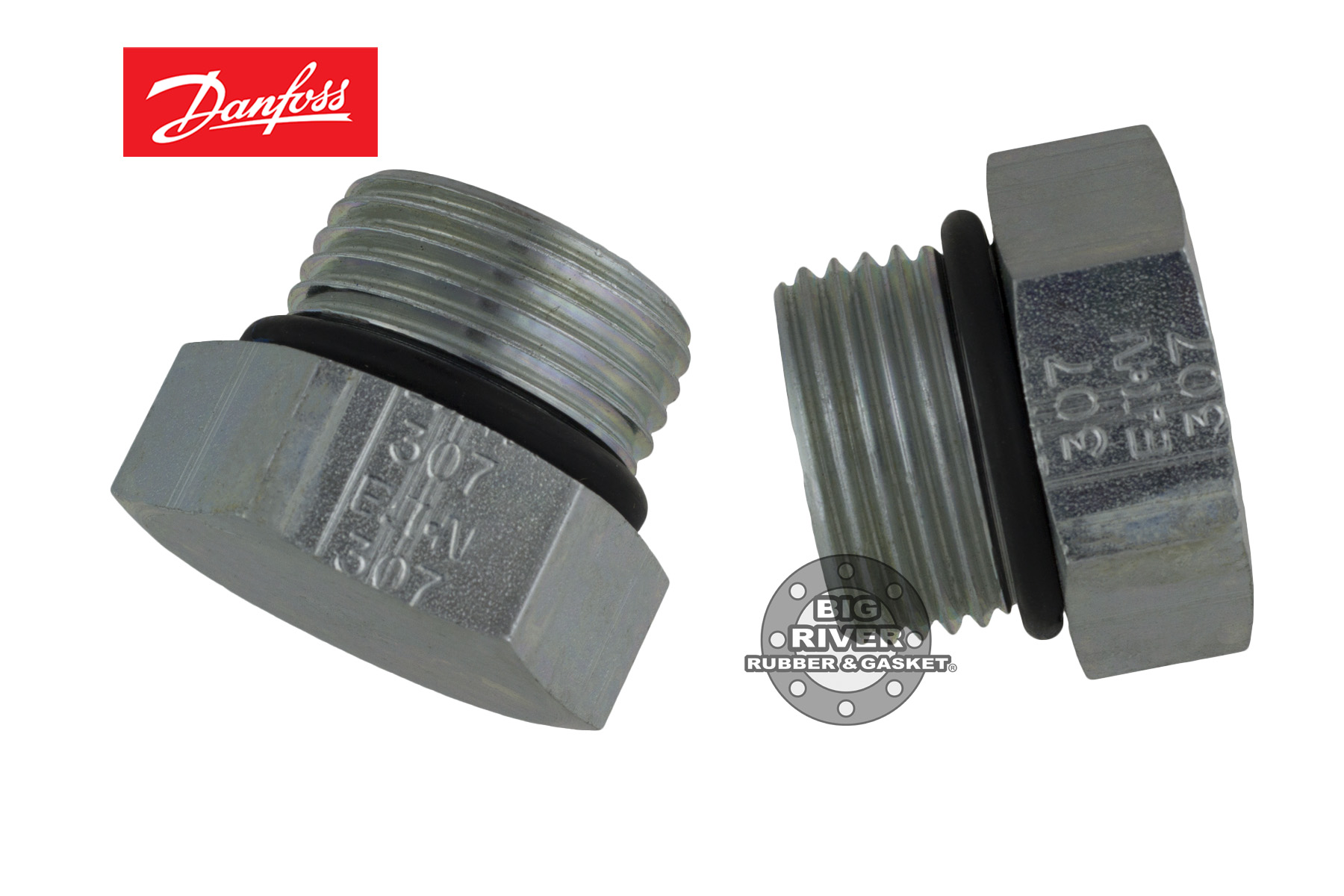 Danfoss ORB/ORB Plug 900598-12S | Big River Rubber & Gasket