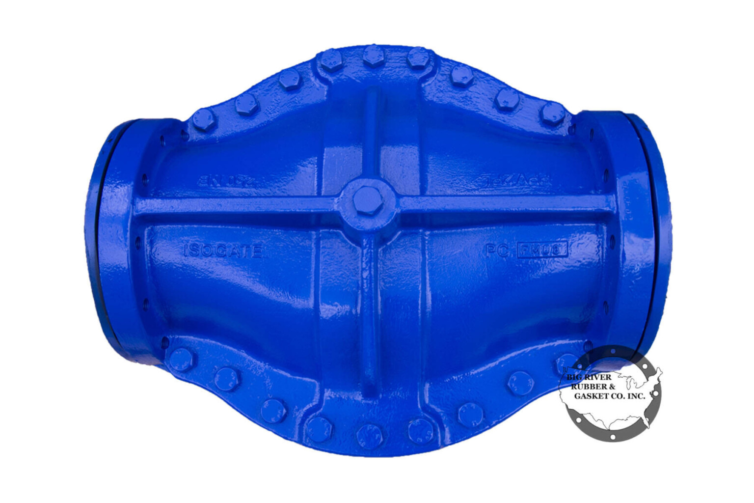 Isogate Pinch Valve 100PP2G | Big River Rubber & Gasket