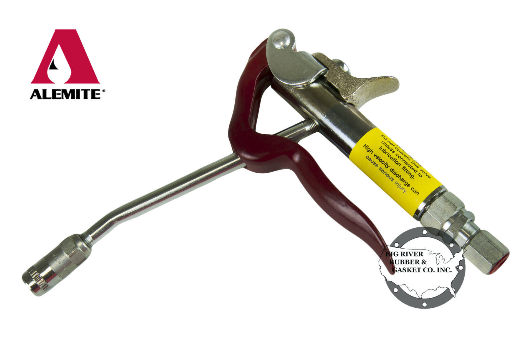 Alemite High Pressure Grease Control Valve 6320-3 | Big River Rubber ...