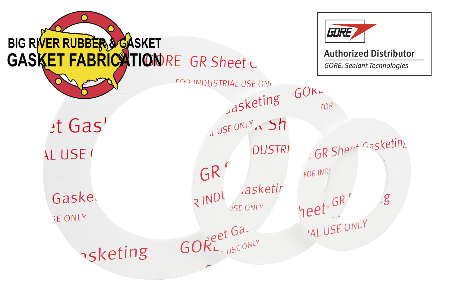 GORE® GR Sheet Gasketing 1/8″ Thick | Big River Rubber & Gasket