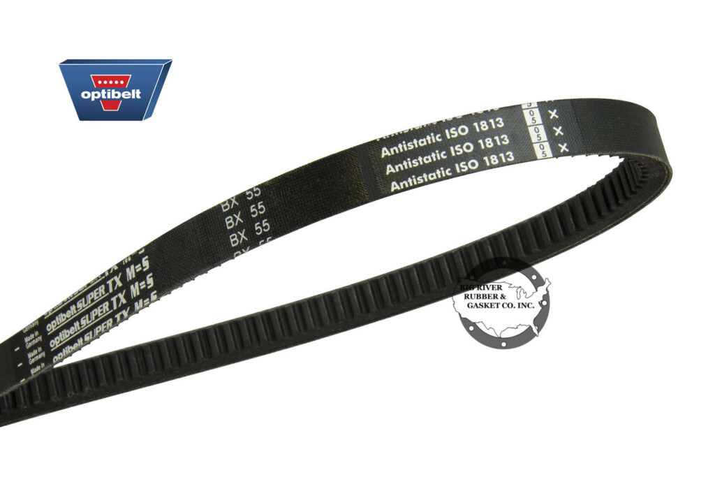 BX55 Cogged V Belt Optibelt – Big River Rubber & Gasket