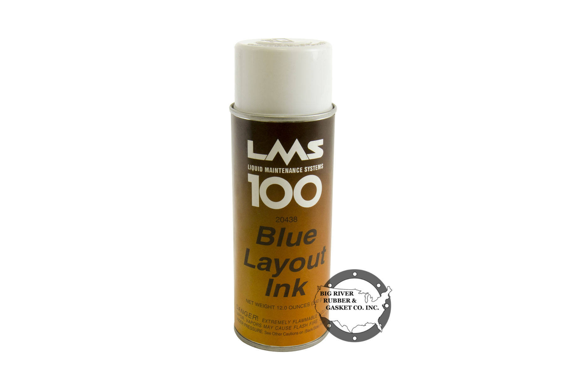 LMS Blue Layout Ink #20438 | Big River Rubber & Gasket