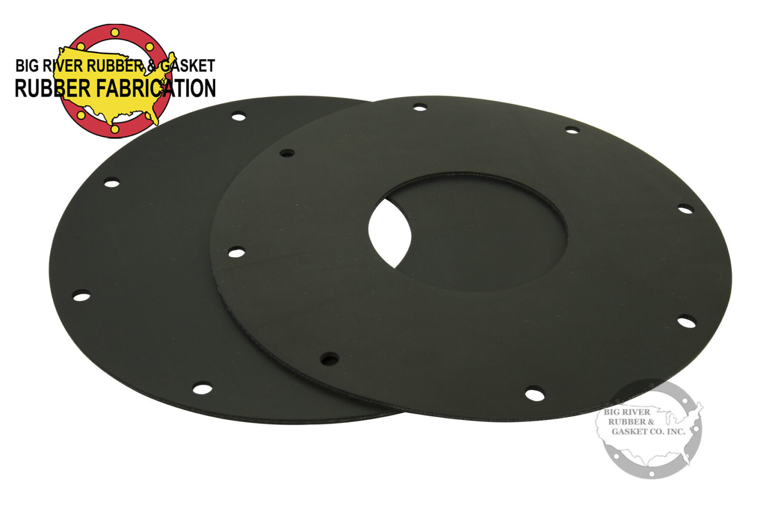 Cloth Inserted Rubber Gaskets 1/8″ Thick | Big River Rubber & Gasket