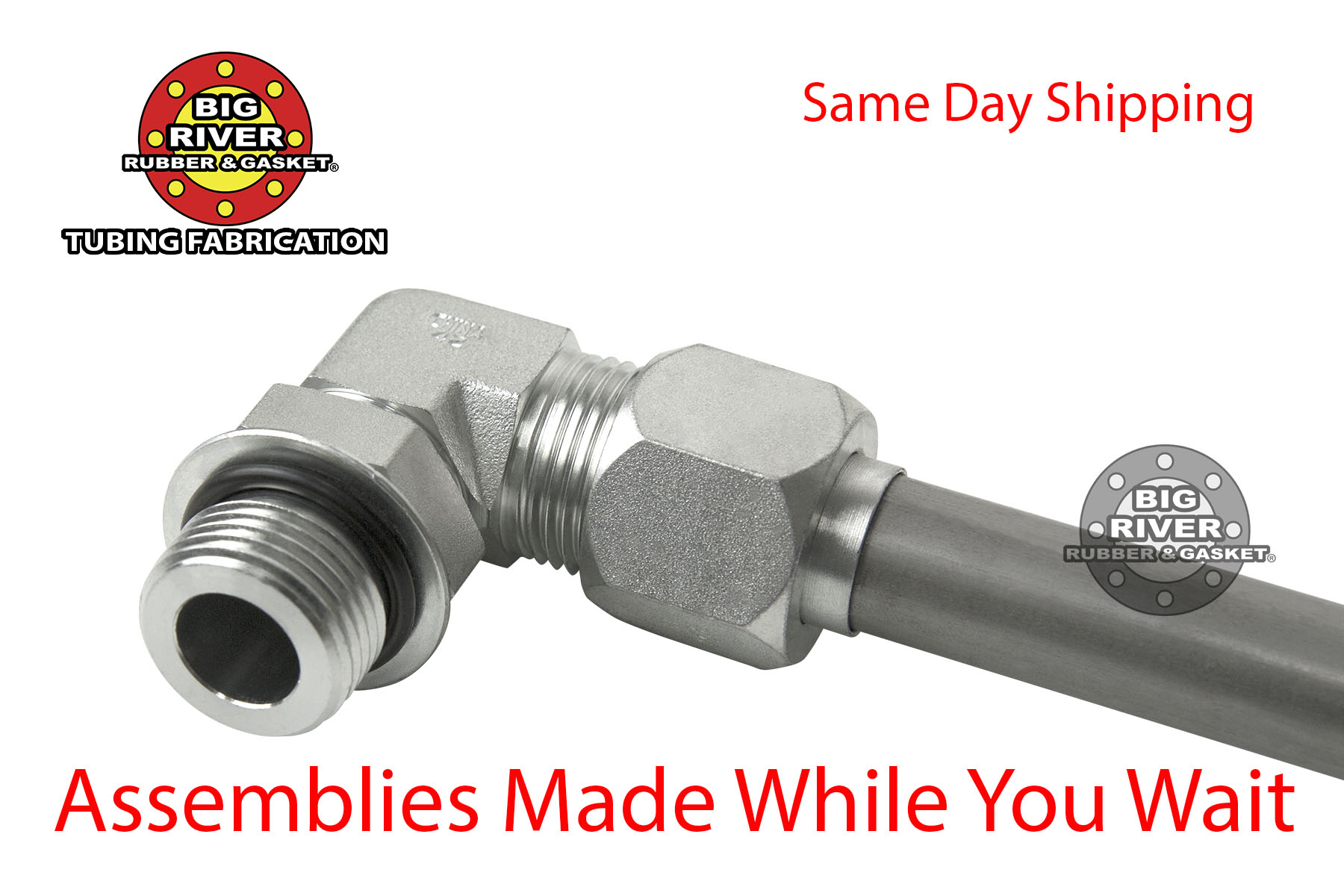 Carbon Steel Tubing Assembly | Big River Rubber & Gasket