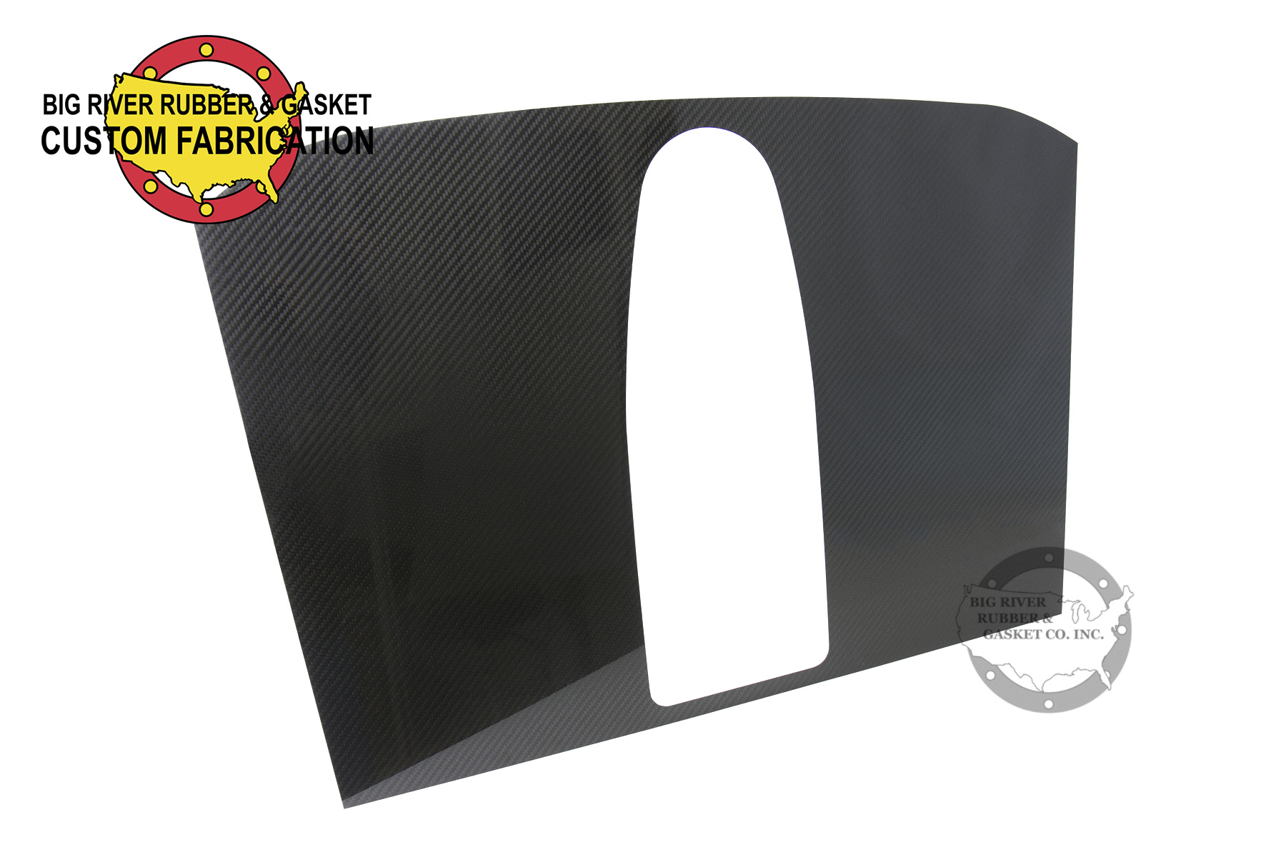 Carbon Fiber Dashboard Plate | Big River Rubber & Gasket