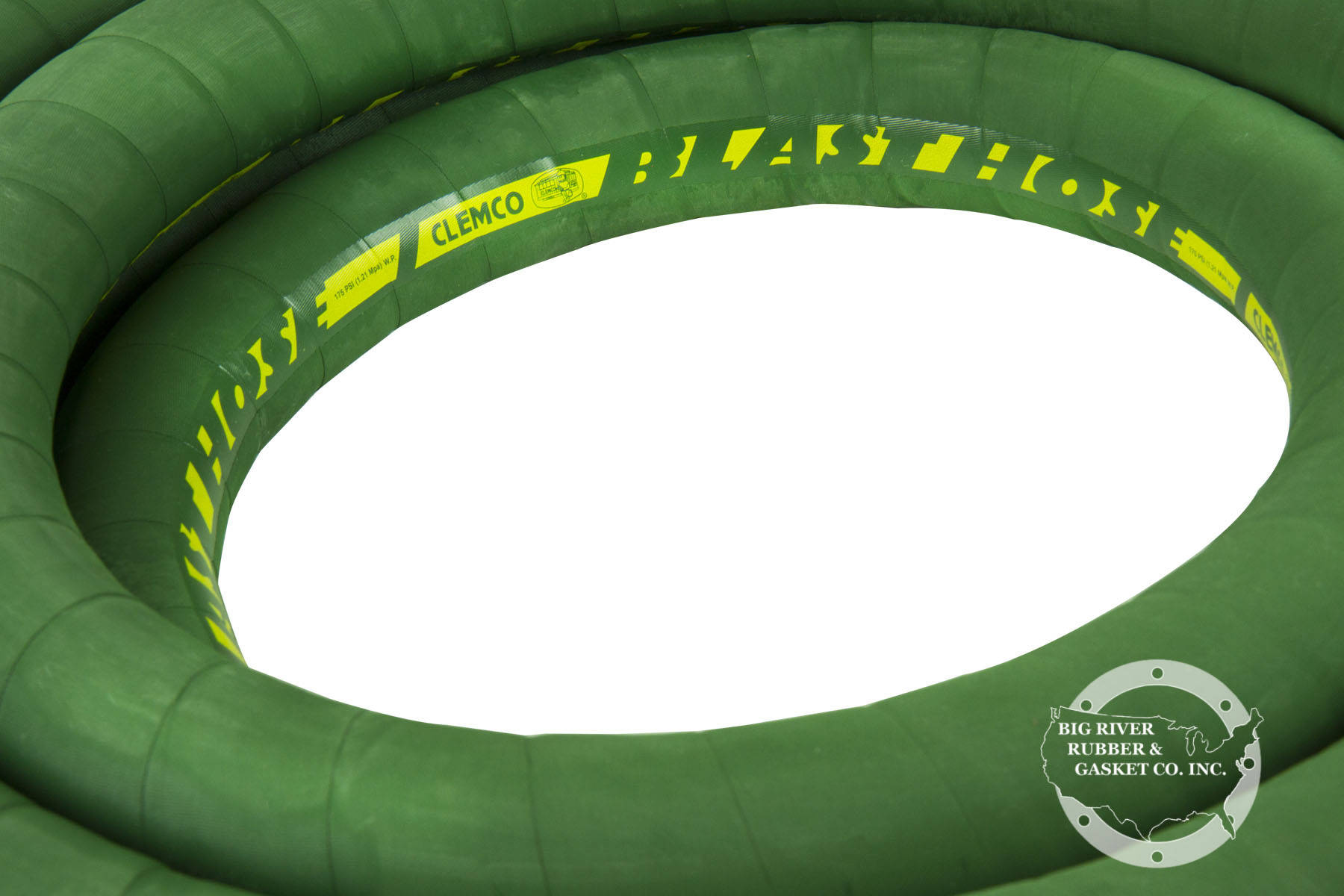 Clemco® 2-Braid Blast Hose | Big River Rubber & Gasket