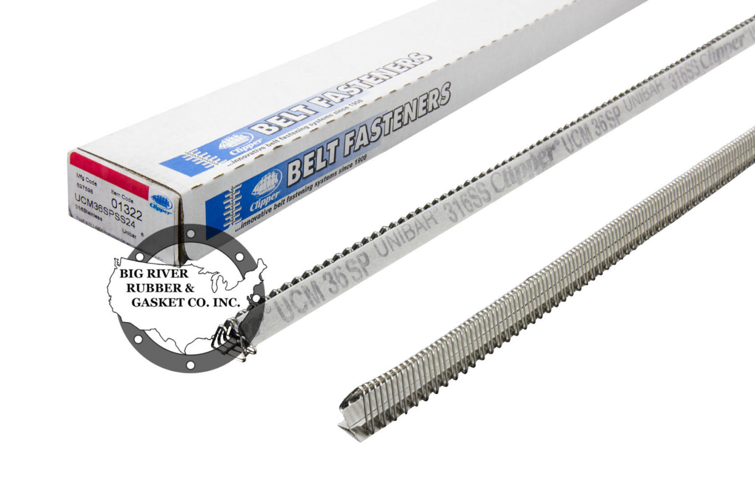 Clipper UCM36SPSS24 Belt Lacing | Big River Rubber & Gasket
