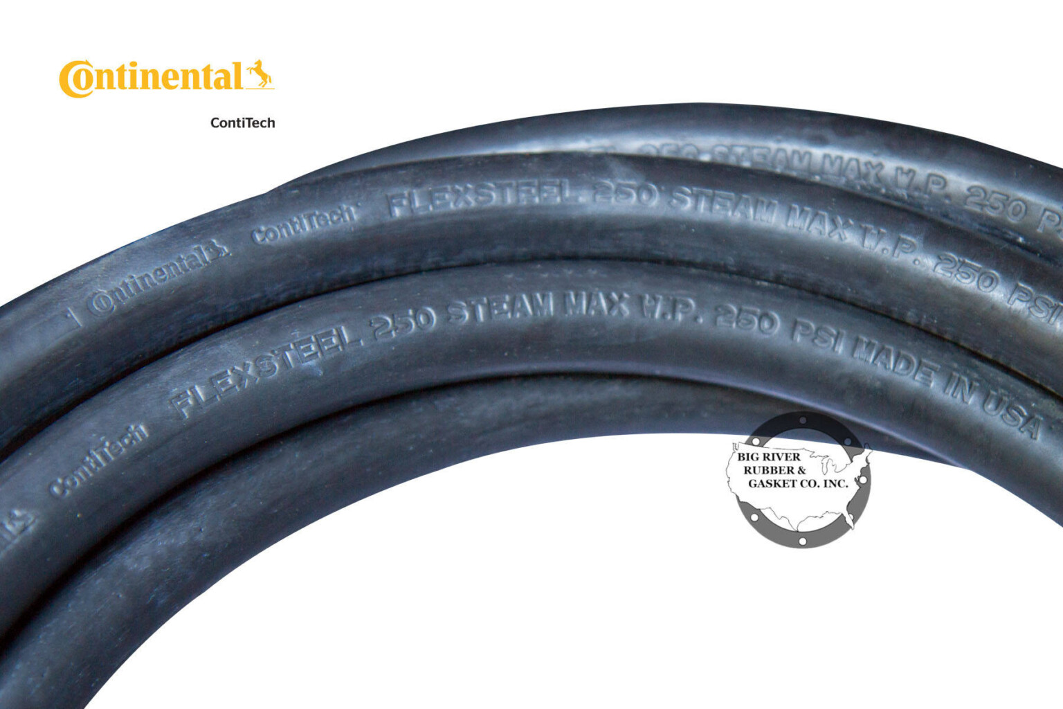 Continental ContiTech Flexsteel® 250 Steam Hose | Big River Rubber & Gasket