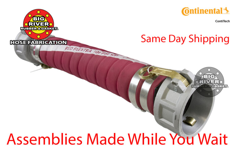Continental ContiTech Red Flextra® Petroleum Hose Assembly | Big River ...