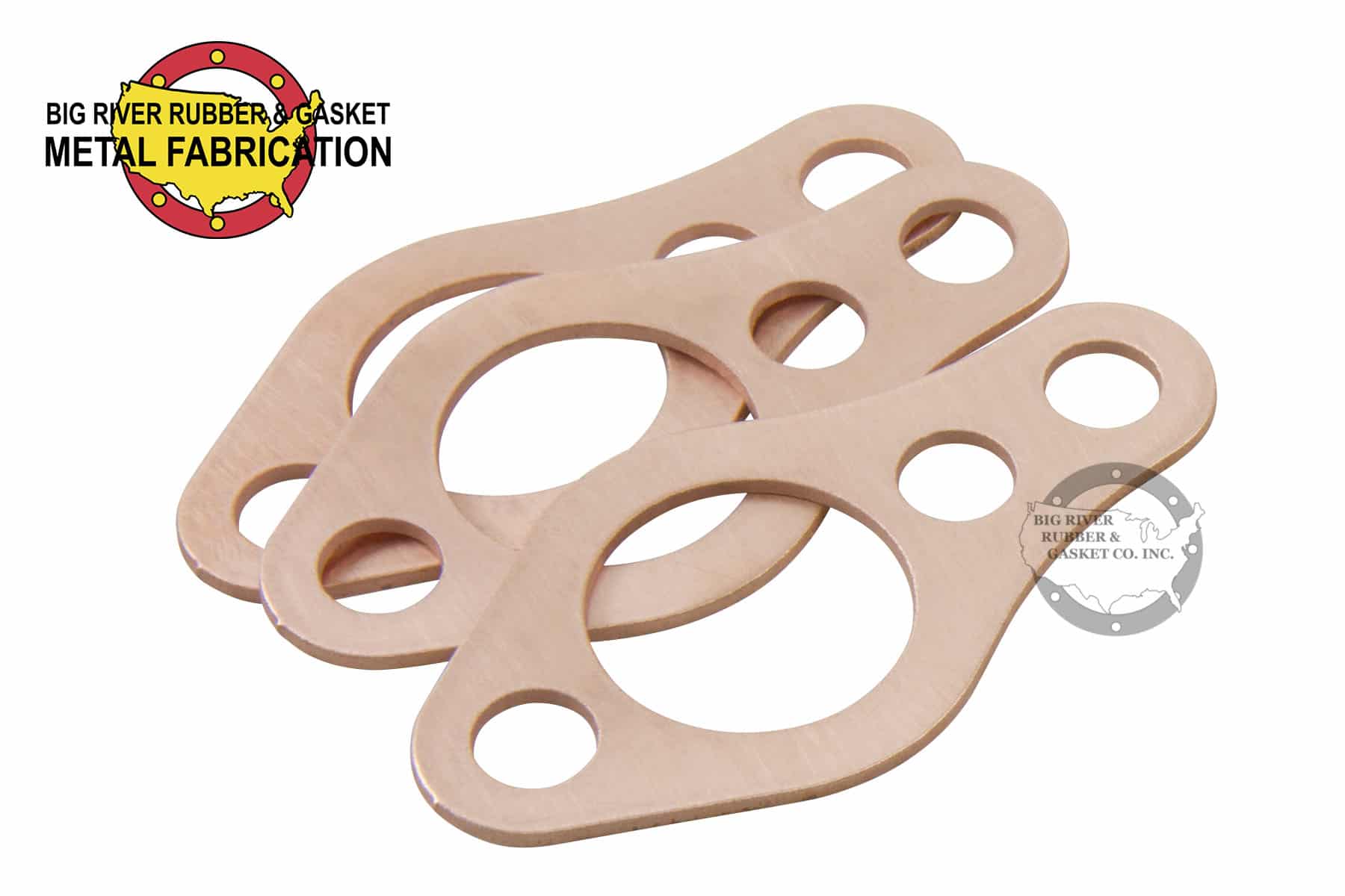 Themostat Copper Gasket 1/16″ Thick | Big River Rubber & Gasket