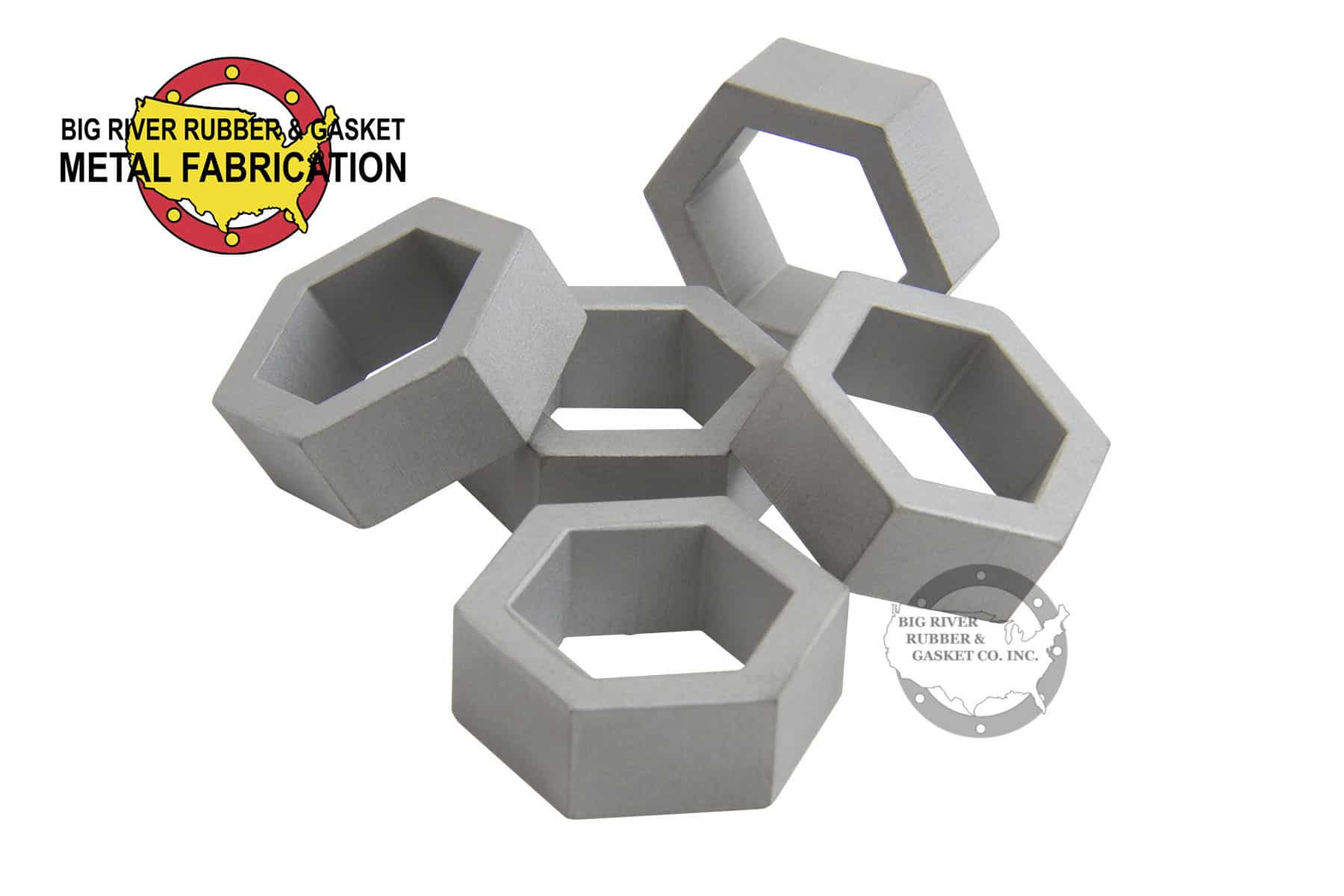 Custom Hex Bushings | Big River Rubber & Gasket