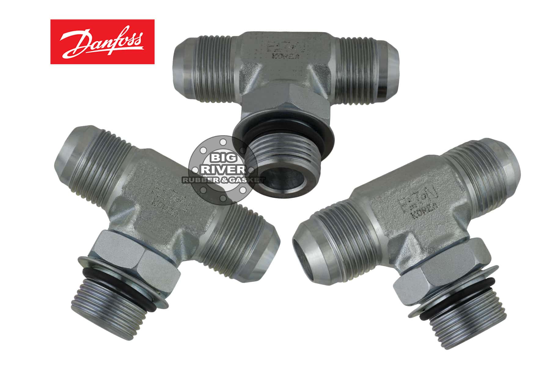 Danfoss SAE O-Ring to 37° Flare Adapter 203003-12-12S | Big River ...