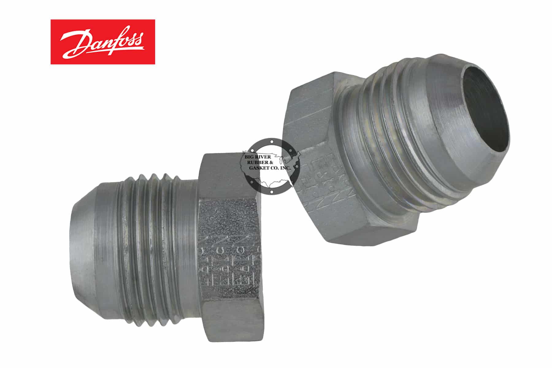 Danfoss SAE 37° (JIC) Flare Union Adapter 900599-12S | Big River Rubber ...
