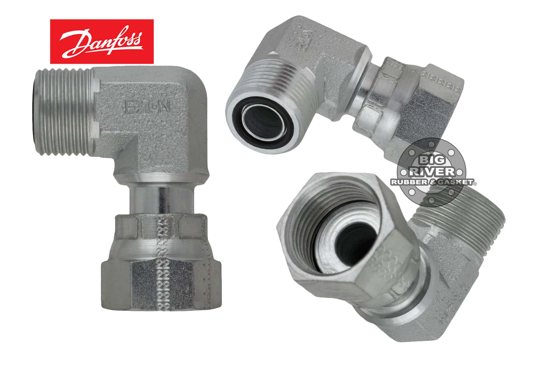 Eaton ORS/ORS 90° ORS/ORS Female Adapter FF2098T-08-08S | Big River ...
