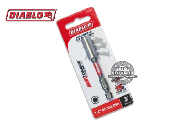 Diablo DBH300 3″ Magnetic Bit Holder | Big River Rubber & Gasket