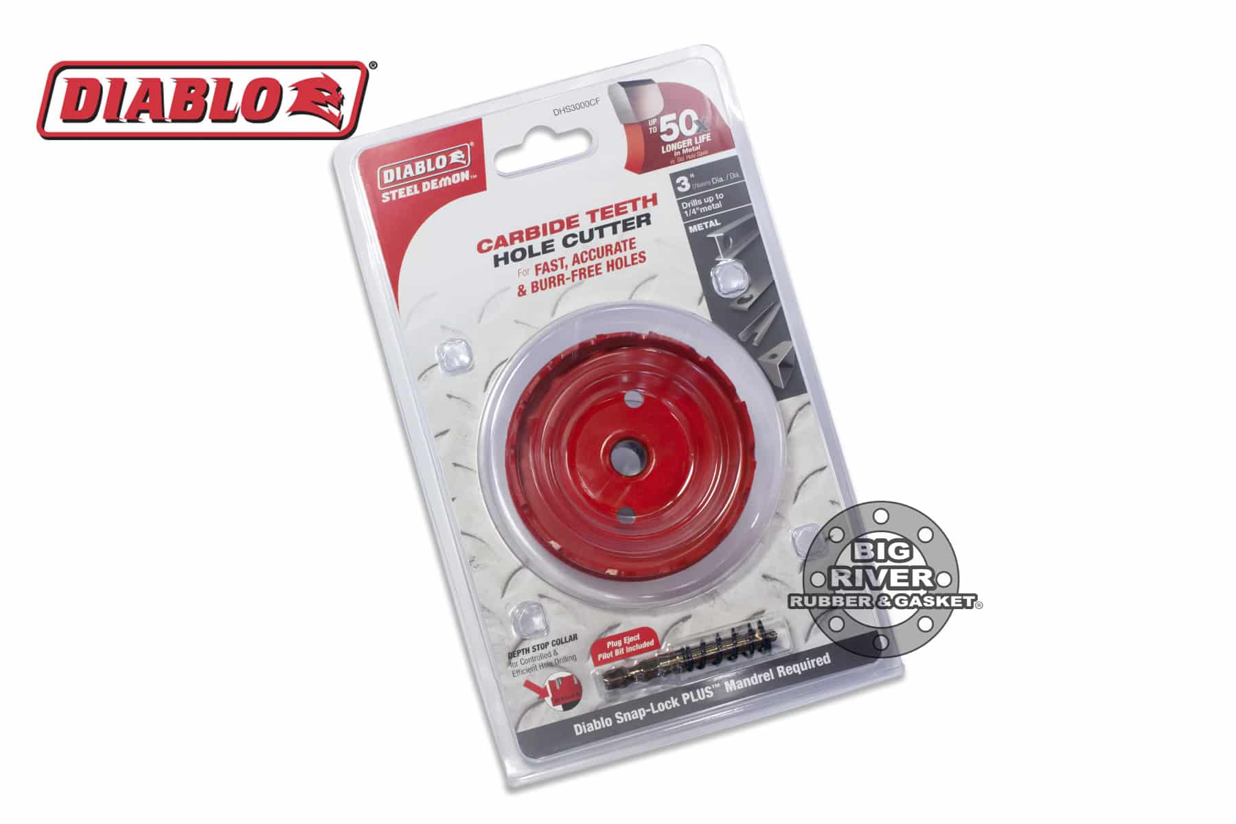 Diablo DHS3000CF 3″ Steel Demon™ Carbide Teeth Hole Cutter | Big River ...