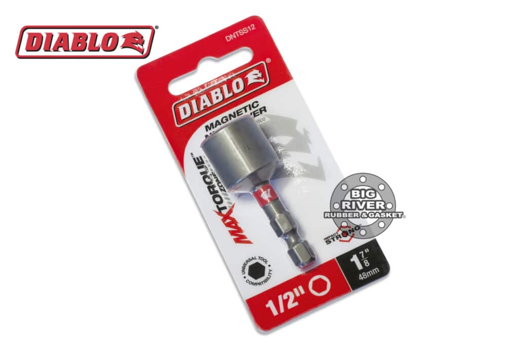 Diablo DNTSS12 1/2″ x 1-7/8″ Magnetic Nut Driver | Big River Rubber ...