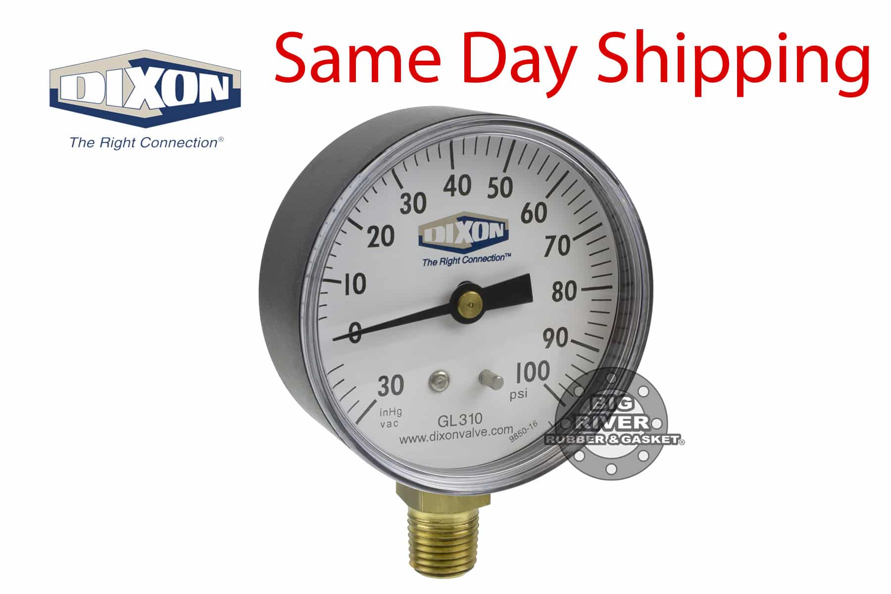 Dixon Compound Gauge Lower Mount GL310 | Big River Rubber & Gasket