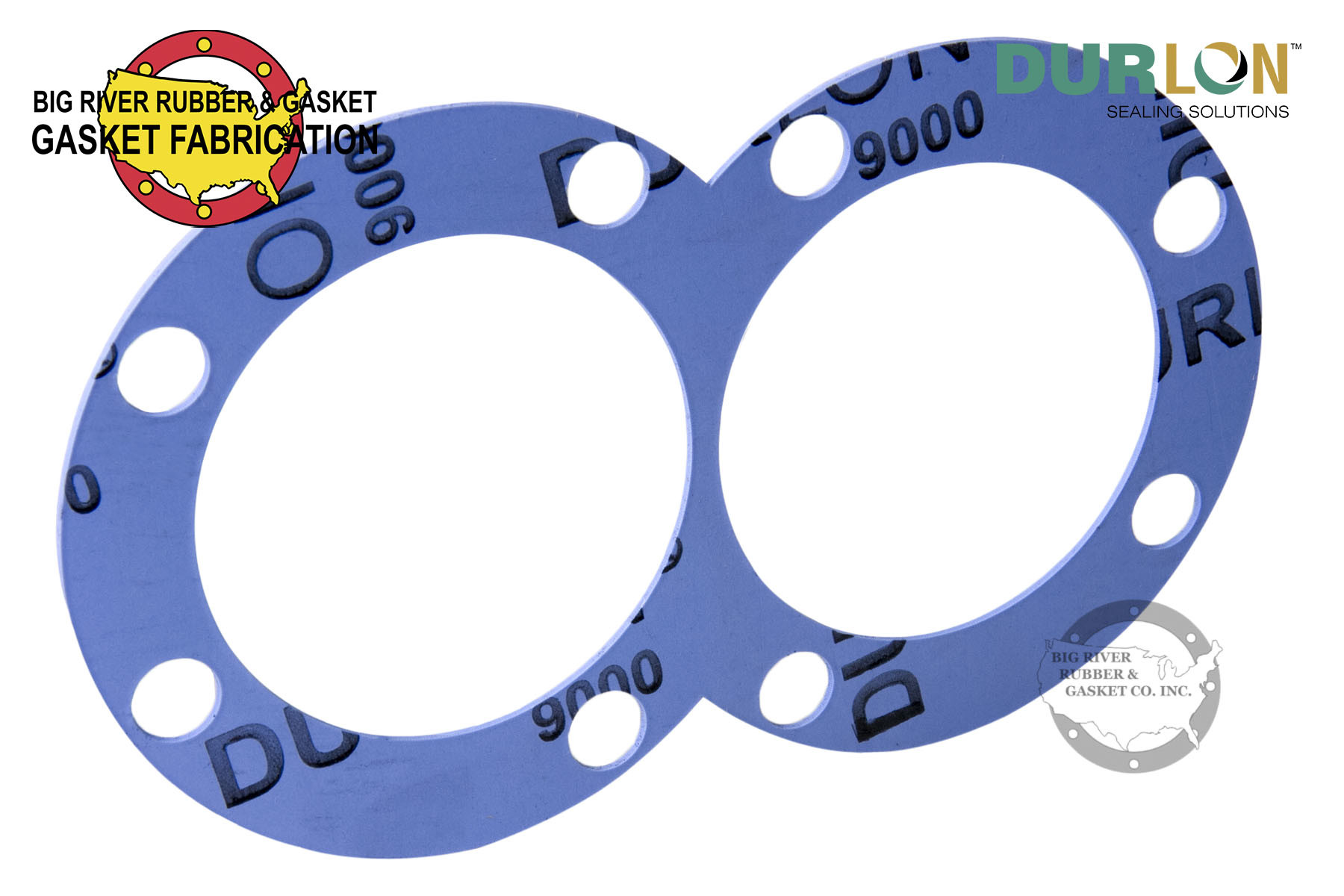 Durlon® 9000 Gasket 1/16″ Thick | Big River Rubber & Gasket
