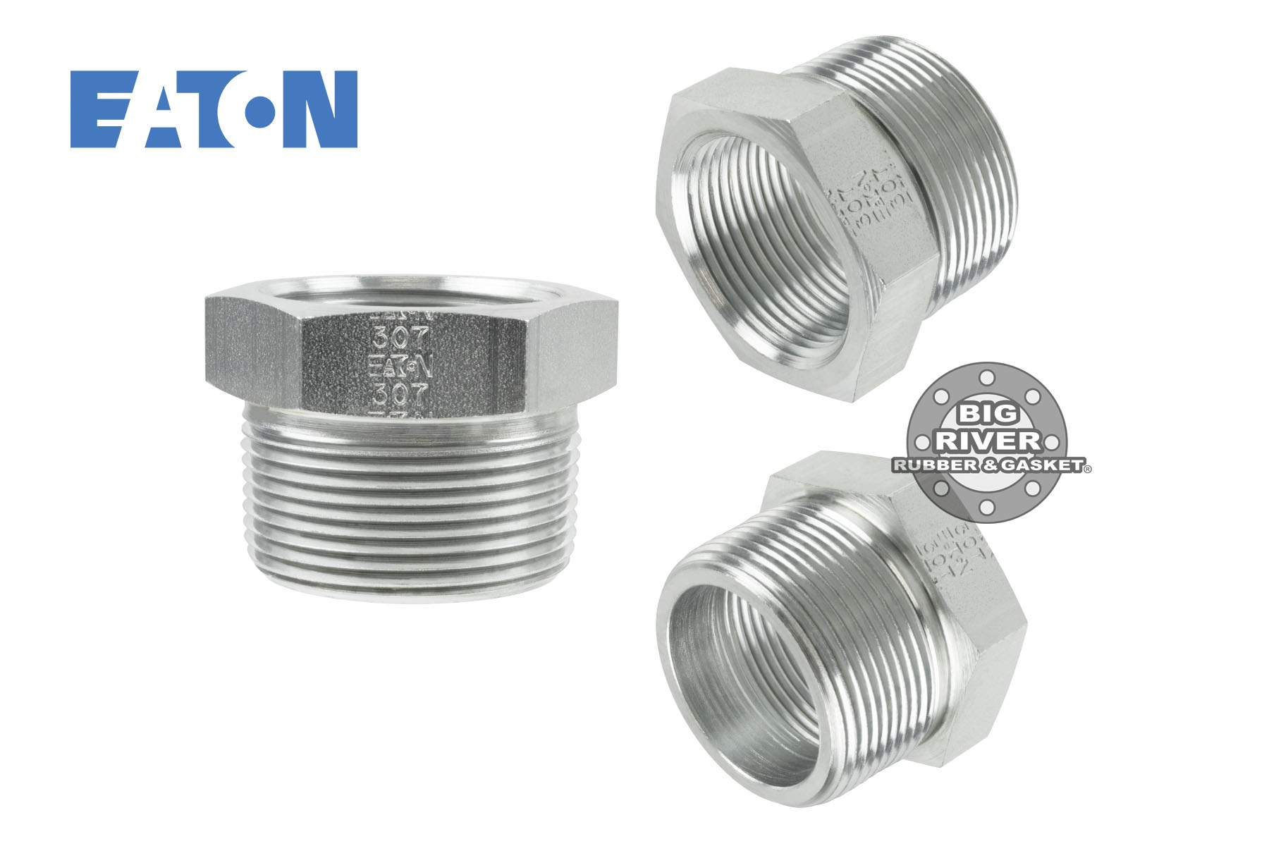 2081-24-20S Eaton Pipe to Pipe Adapter | Big River Rubber & Gasket