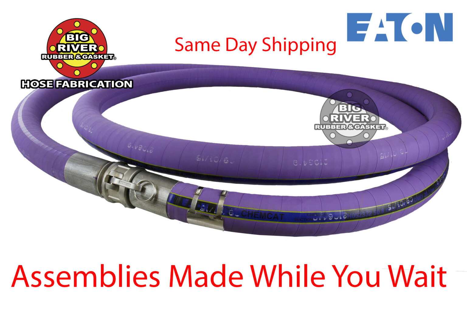 Eaton Chemcat Chemical Transfer Hose Assembly | Big River Rubber & Gasket