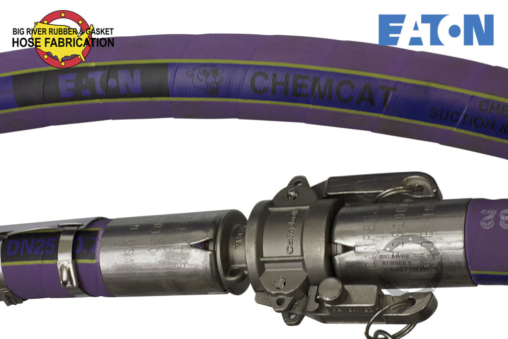 Eaton Chemcat Chemical Hose Assembly – Big River Rubber & Gasket