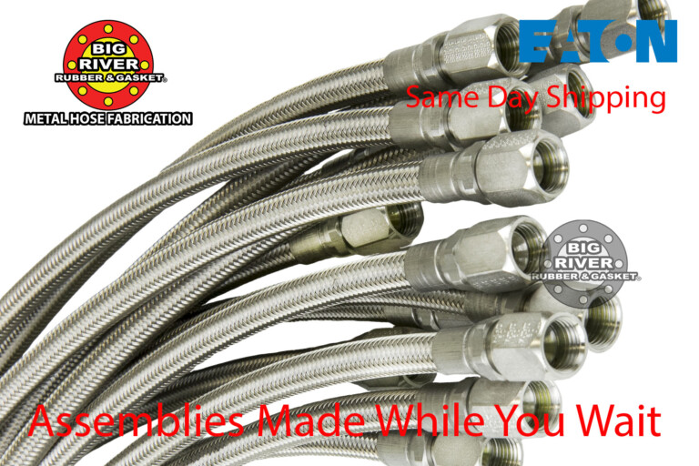 Eaton Everflex® Teflon® Lined Hose Assembly | Big River Rubber & Gasket