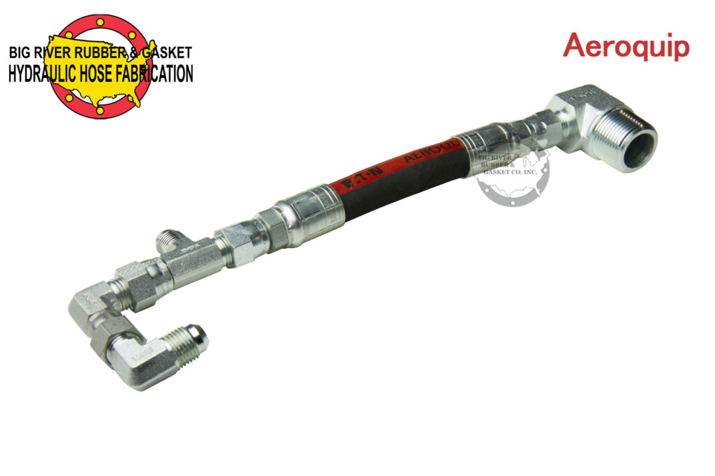 Eaton® Aeroquip® Hydraulic Hose Assembly – Big River Rubber & Gasket