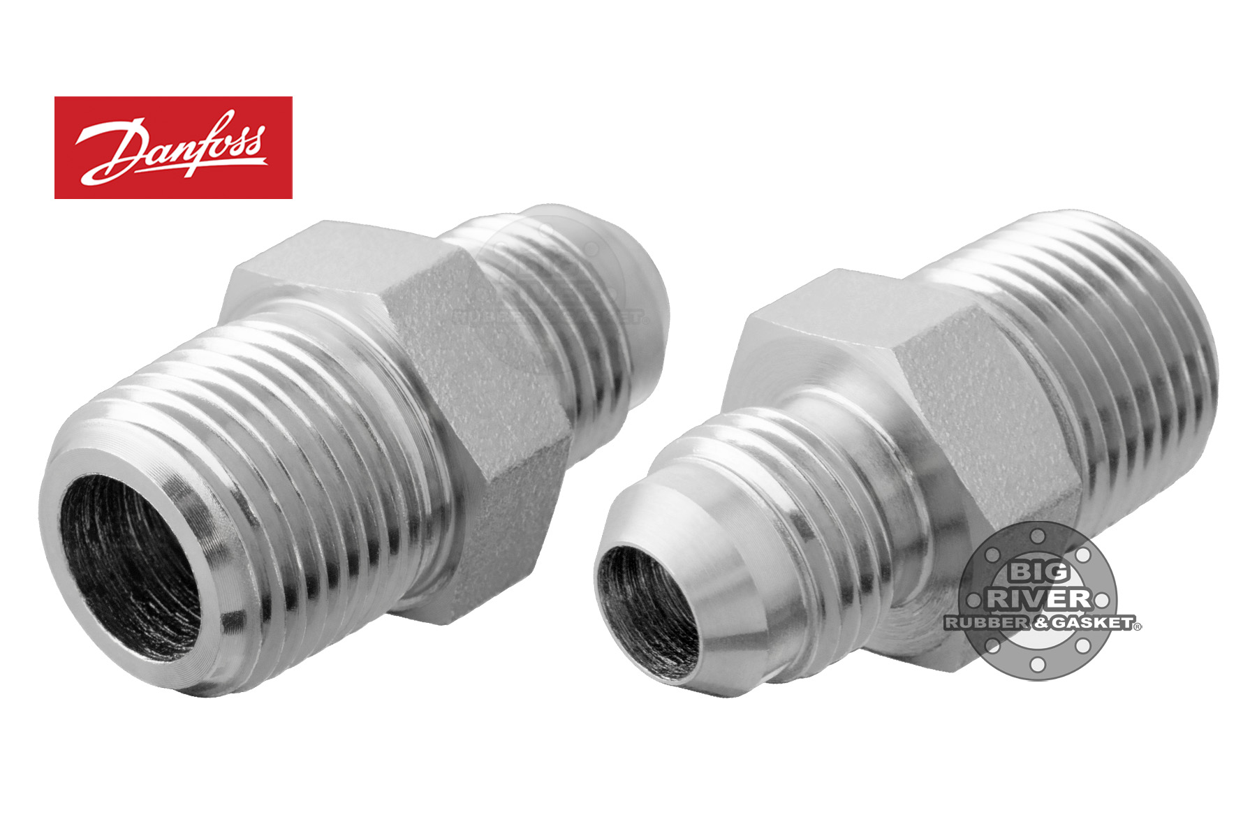 2021-6-5S Danfoss External Pipe to 37° Flare Adapter | Big River Rubber ...