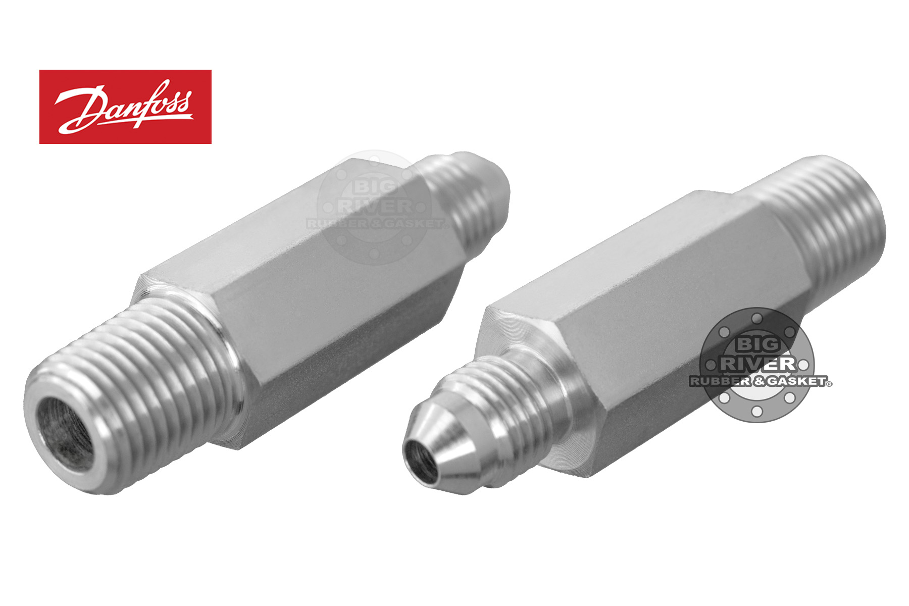 202113-4-4S Danfoss External Pipe to 37° Flare Straight Adapter | Big ...