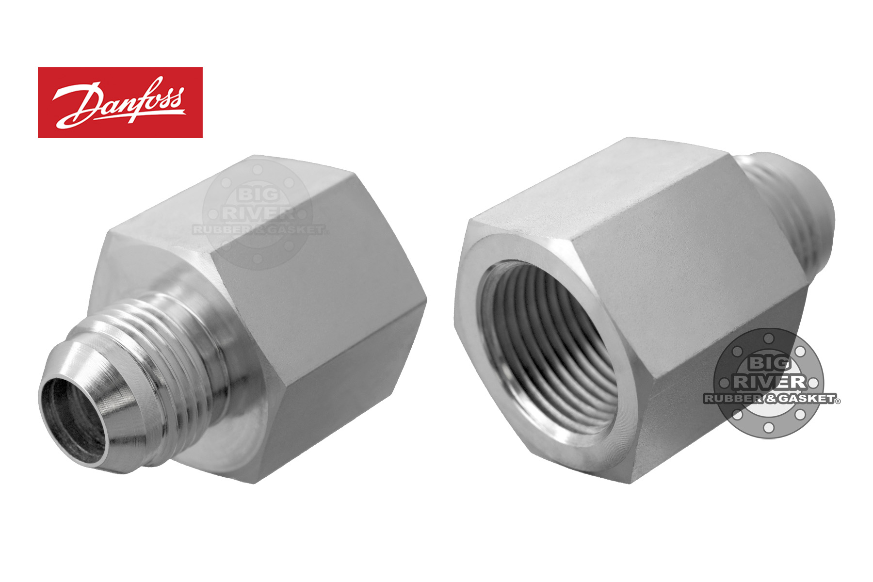 2022-12-10S Danfoss Internal Pipe to 37° Flare Straight Adapter | Big ...