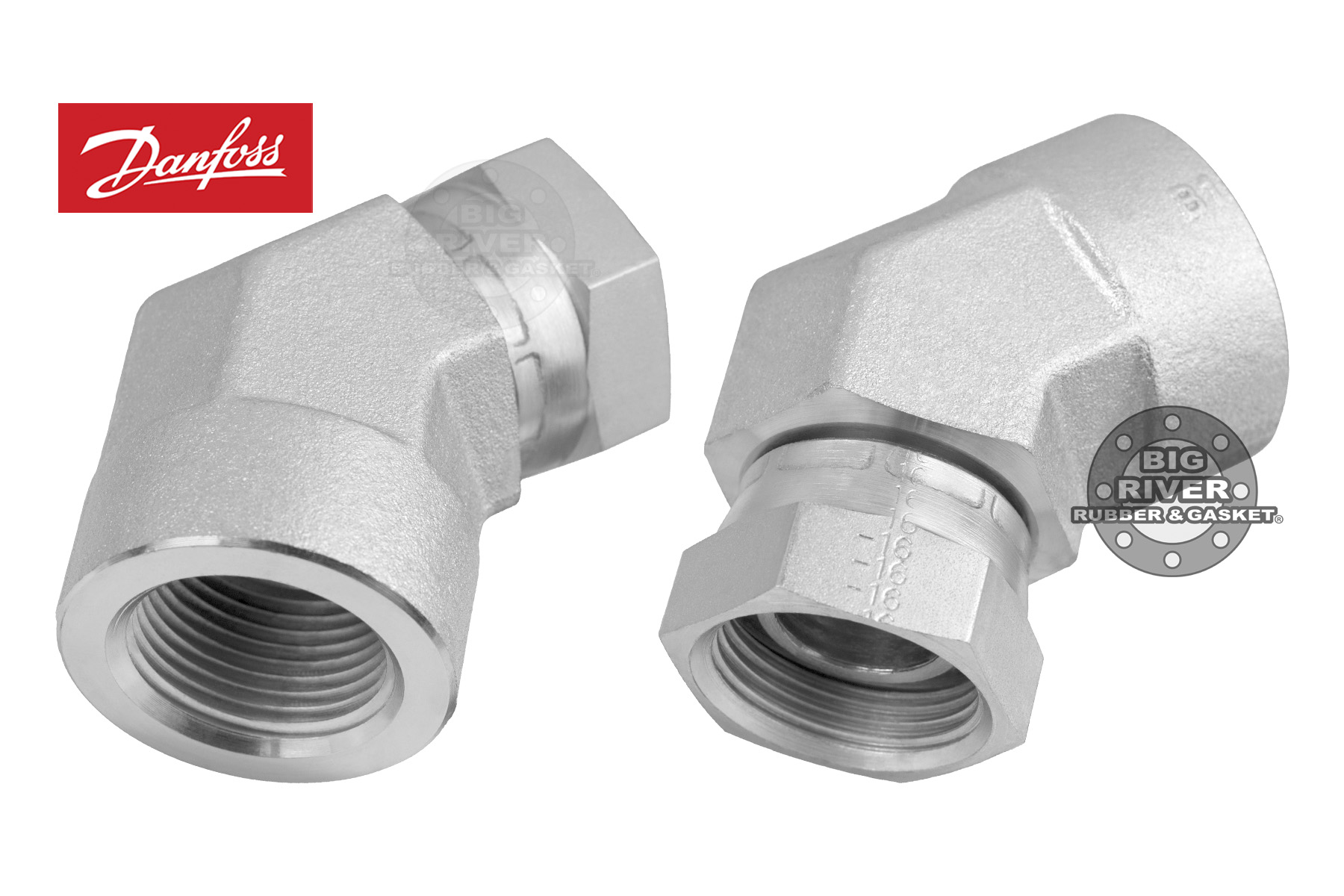 2050-16-16S Danfoss Internal Pipe Swivel to Internal Pipe 45° Elbow ...