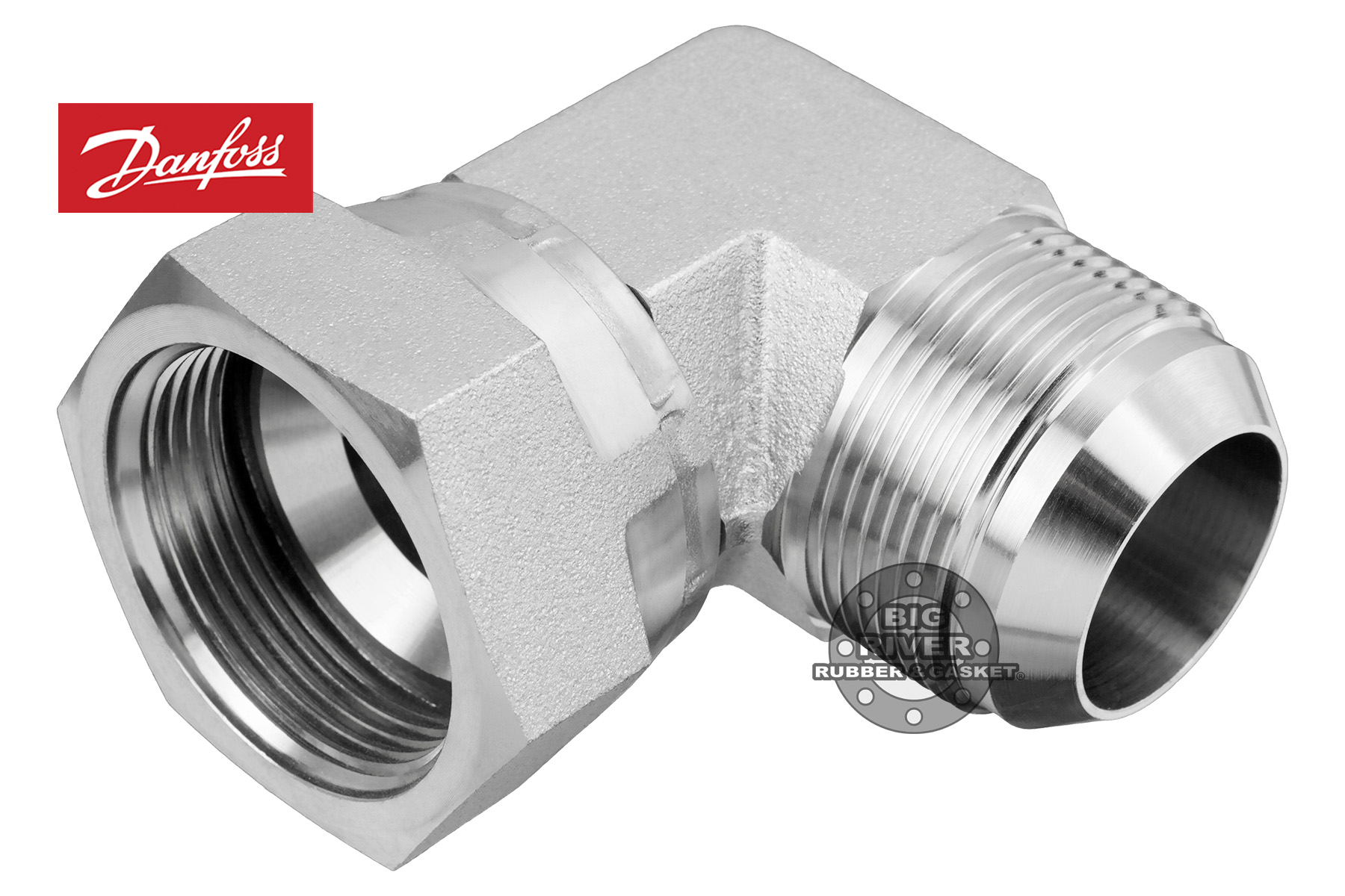 2071-20-20S Danfoss 37° (JIC) Flare 90° Elbow Union Adapter | Big River ...
