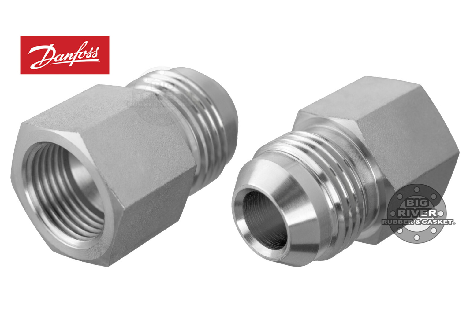 2215-10-12S Danfoss Internal 37° Flare to External 37° Flare Straight ...
