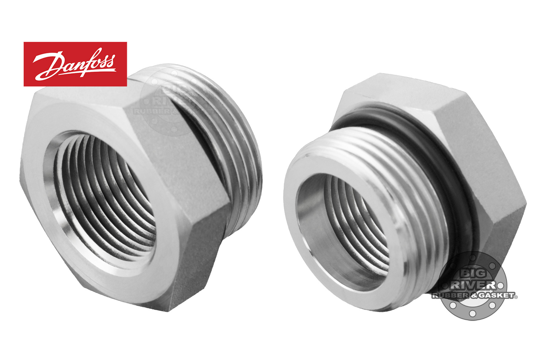 2216-12-16S Danfoss Internal Pipe to SAE O-Ring Boss Adapter | Big ...