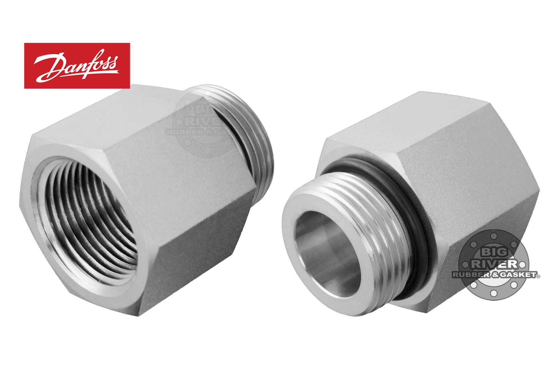 2216-16-16S Danfoss Internal Pipe to SAE O-Ring Boss Adapter | Big ...