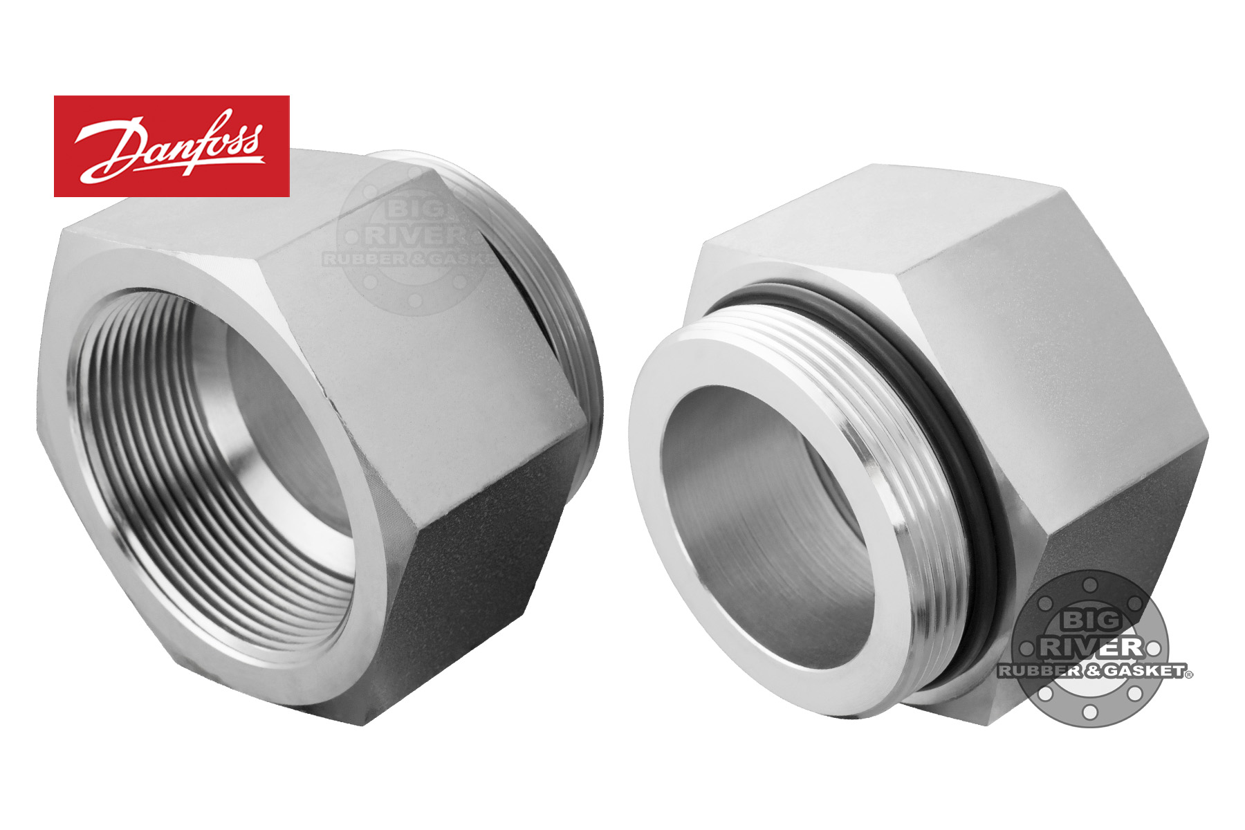 2216-32-32S Danfoss Internal Pipe to SAE O-Ring Boss Adapter | Big ...